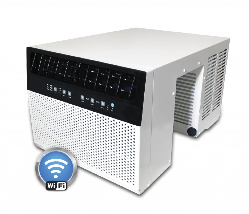 8 000 Btu Saddle Air Conditioner With Wifi Ws4 08ew 201 Soleusair